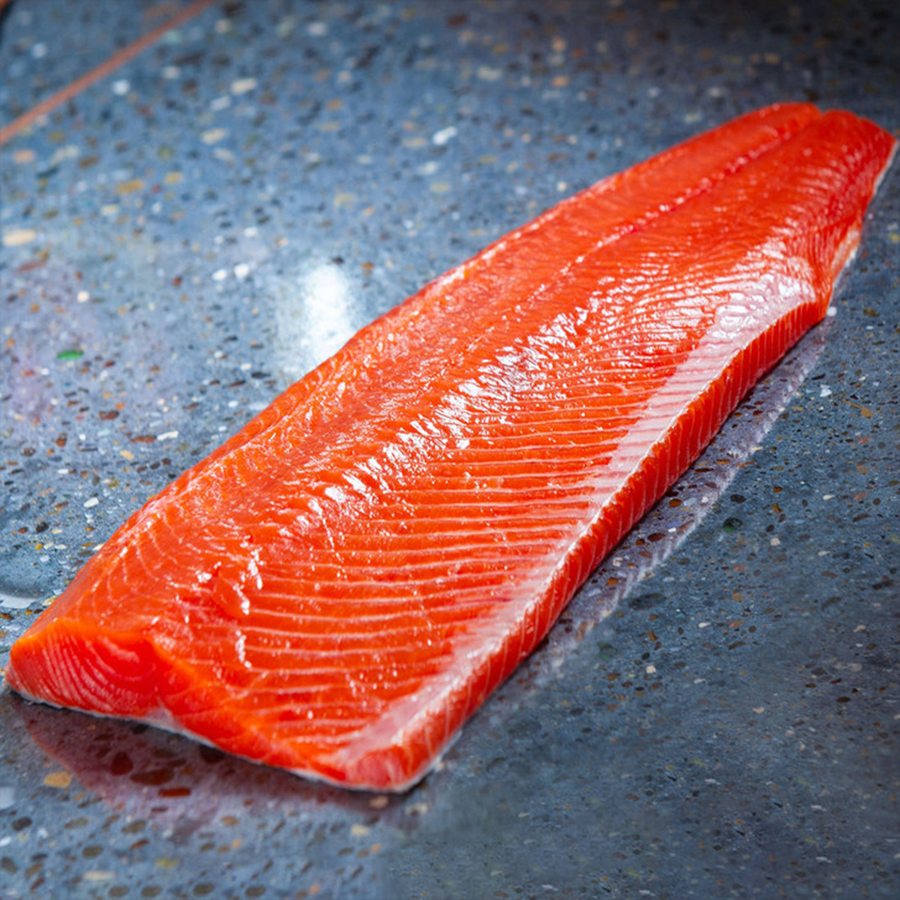 Alaska Salmon Sockeye Whole Fillet