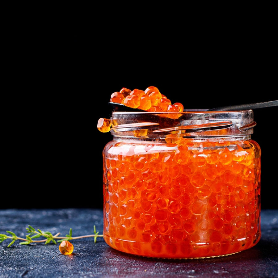 Alaska Salmon Roe Ikura Jar - 100g
